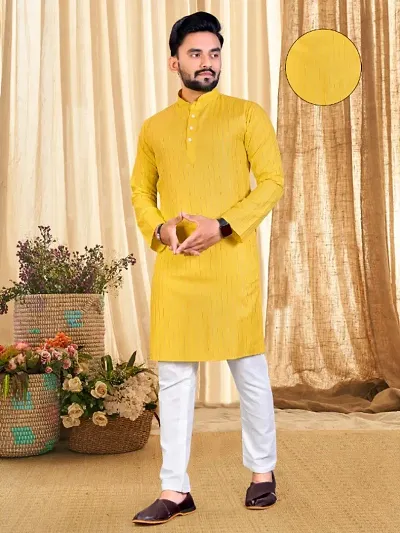 Fancy Cotton Kurtas For Men
