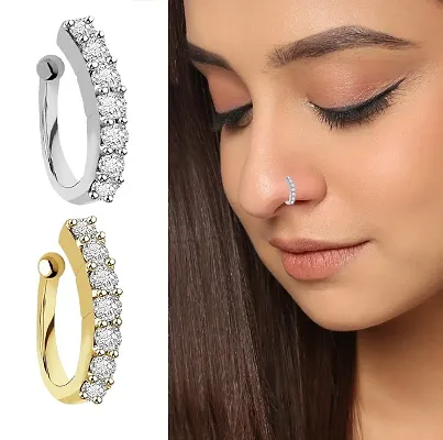 Without piercing nose ring store